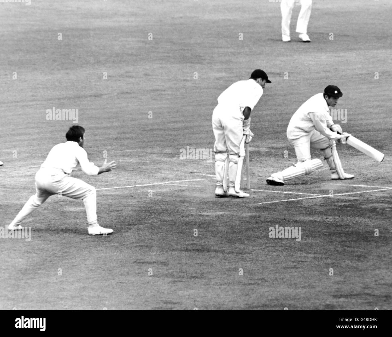 Keith fletcher essex cuts fred titmus hi-res stock photography and ...