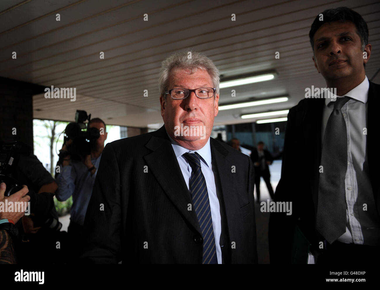 Former Labour MP Elliot Morley arrives at Southwark Crown Court where ...