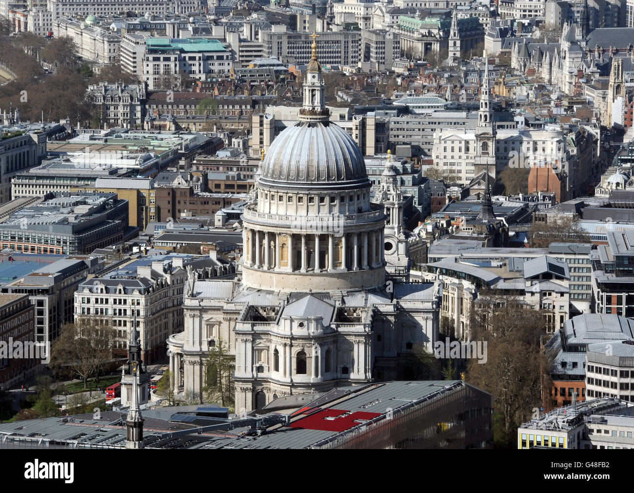 Seen roof tower in city london hi-res stock photography and images - Alamy