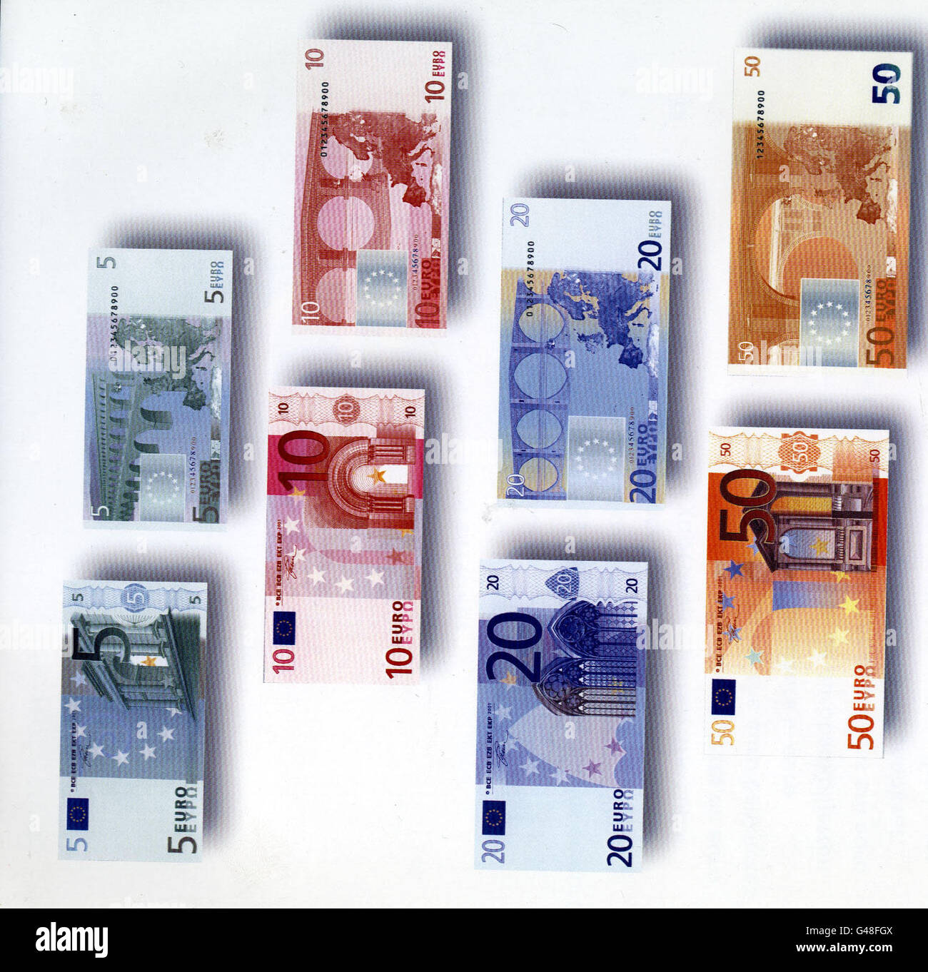 Europe's single currency banknotes have been relaunched today (Friday ...