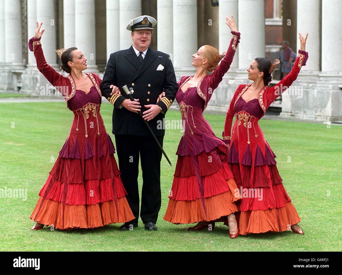 Commander jonathan maughan of the royal naval college hi-res stock ...