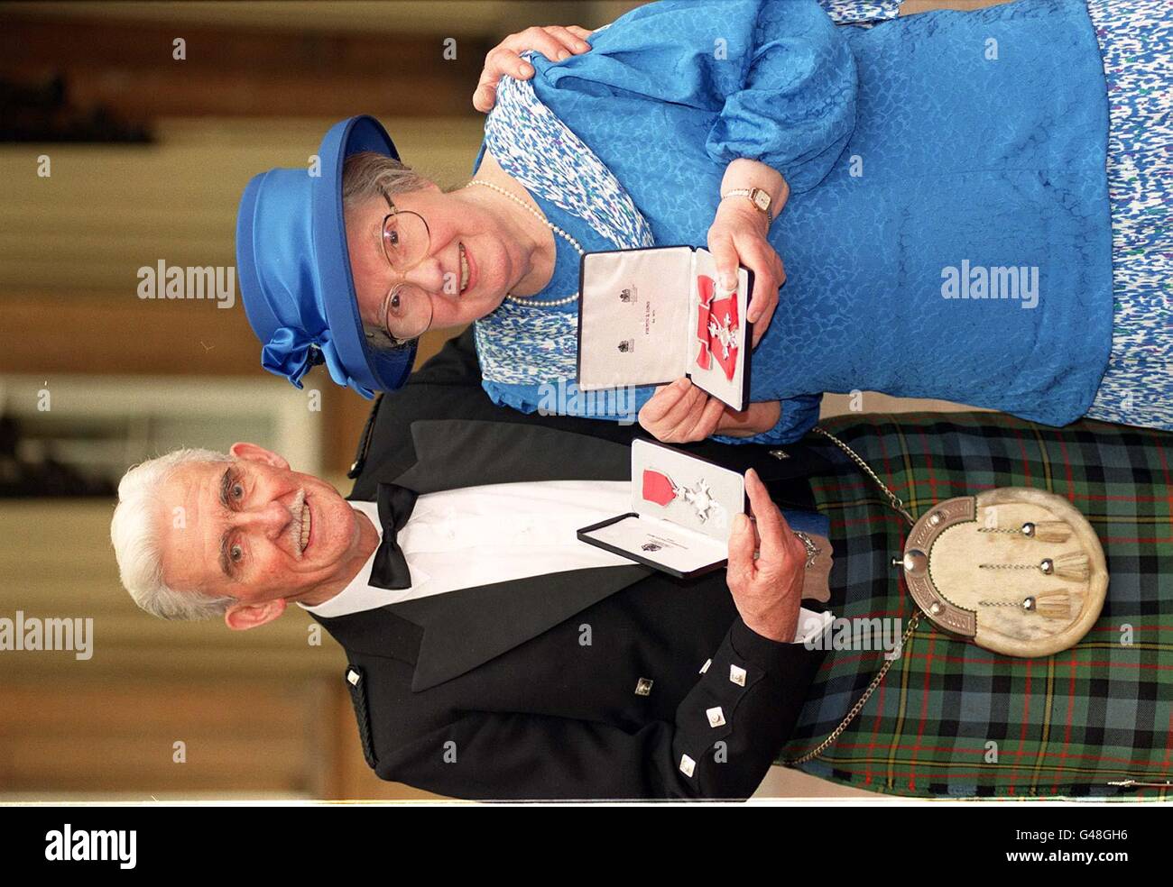 Duncan and helen strathdee from dunblane hi-res stock photography and ...