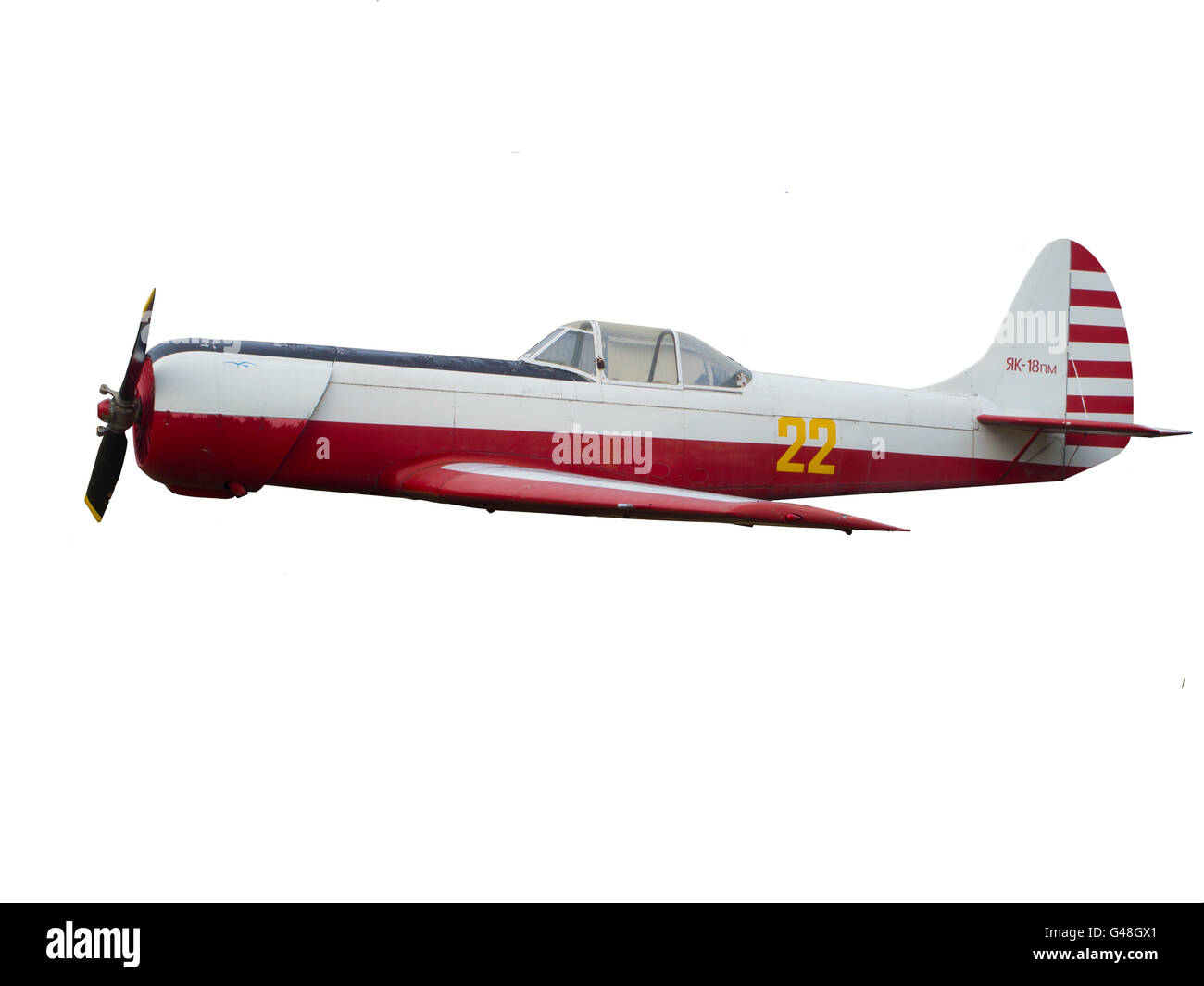 Vintage jet plane Cut Out Stock Images & Pictures - Alamy
