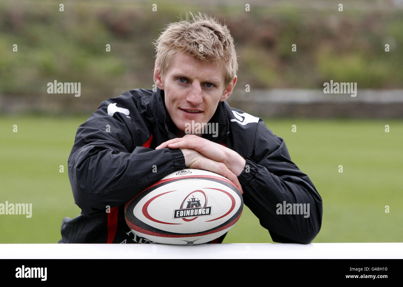 Edinburghs ben cairns team announcement murrayfield hi-res stock photography and images - Alamy