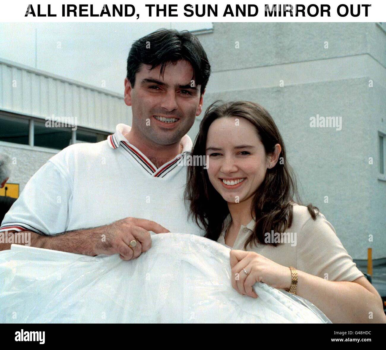 David Bailey, from Tubbercurry, and Judith Padden, from Crossmolina ...