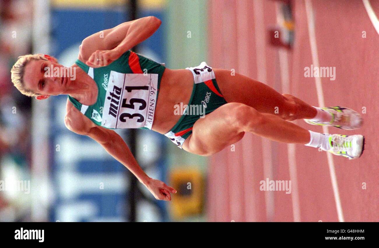 ATHLETICS Susan Smith Stock Photo - Alamy