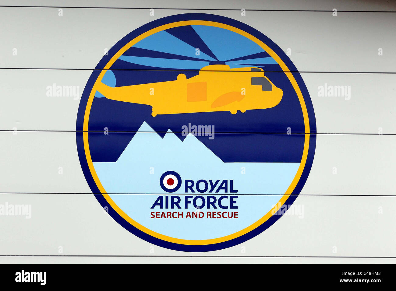 Signage search rescue base raf valley in anglesey crew members hi-res ...