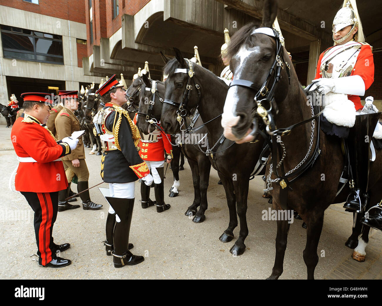 2nd Household Cavalry High Resolution Stock Photography and Images - Alamy