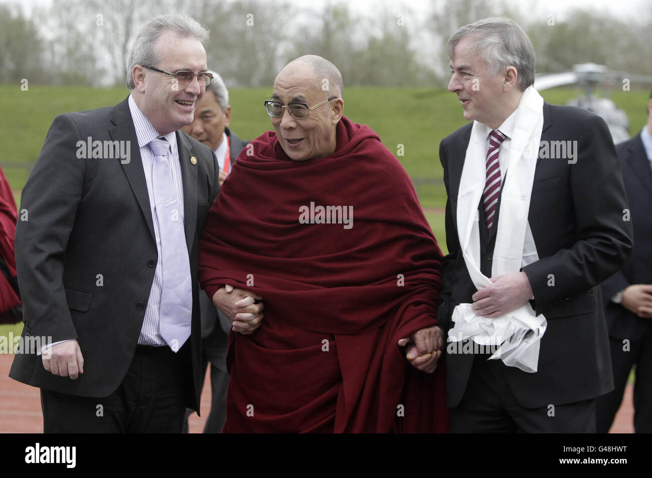 Dalai Lama visits Ireland Stock Photo - Alamy