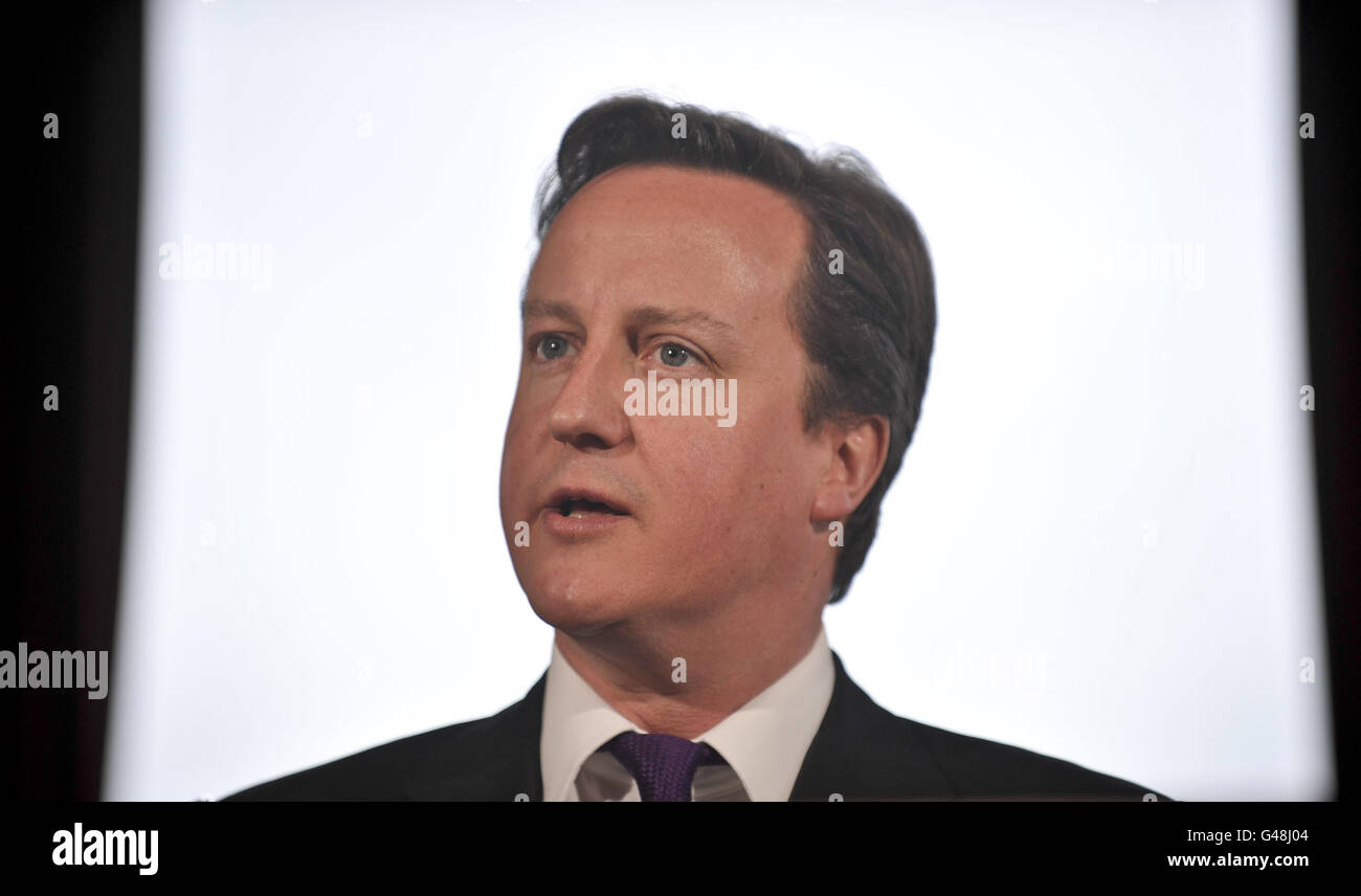 Prime Minister David Cameron makes a keynote speech calling for good ...