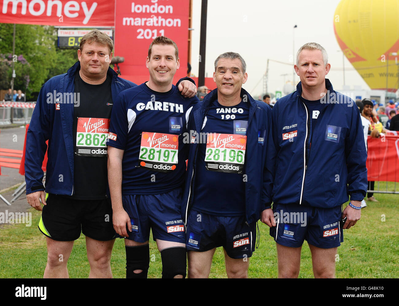 Athletics - 31st Virgin London Marathon. David Rathband (28196) with ...