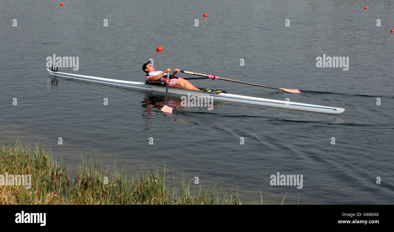 Rowing - Great Britain Senior Trials - Day Two - Dorney Lake Stock ...