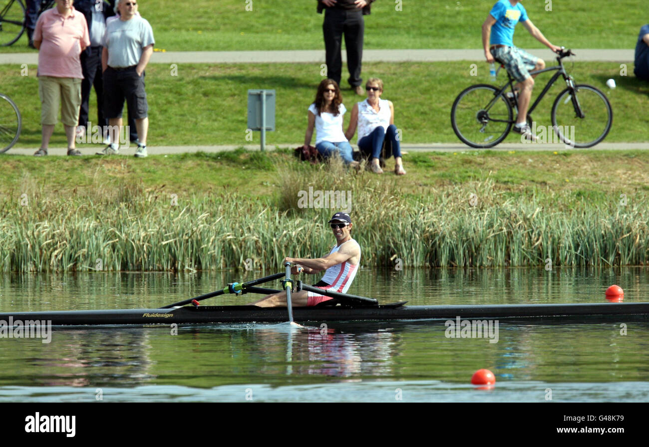 Rowing - Great Britain Senior Trials - Day Two - Dorney Lake Stock ...