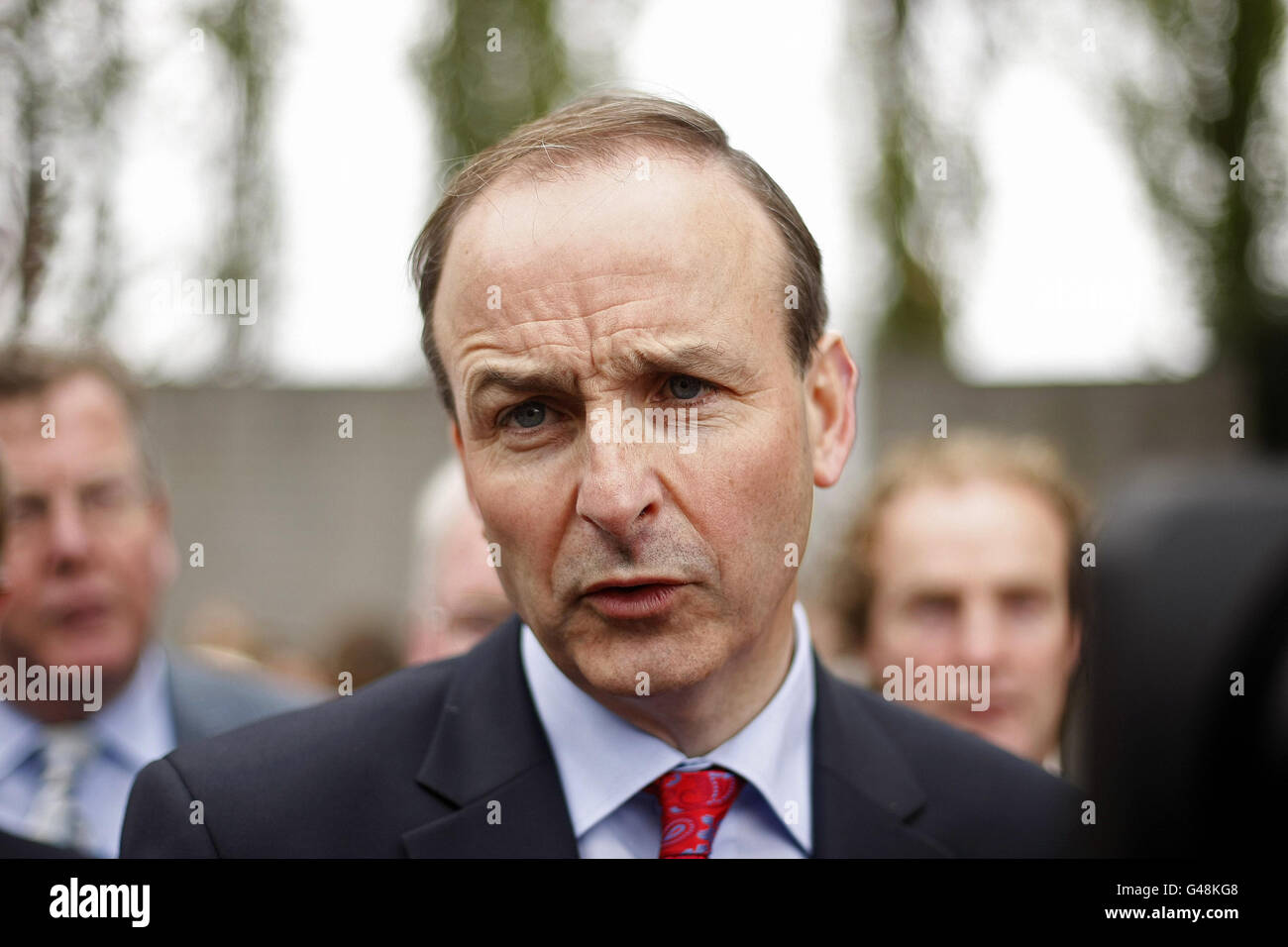 Fianna Fail 1916 Easter Rising Commemoration Stock Photo - Alamy