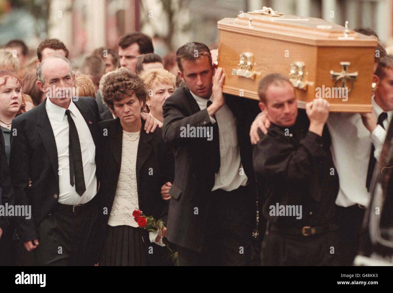 ULSTER Morgan Funeral Stock Photo - Alamy