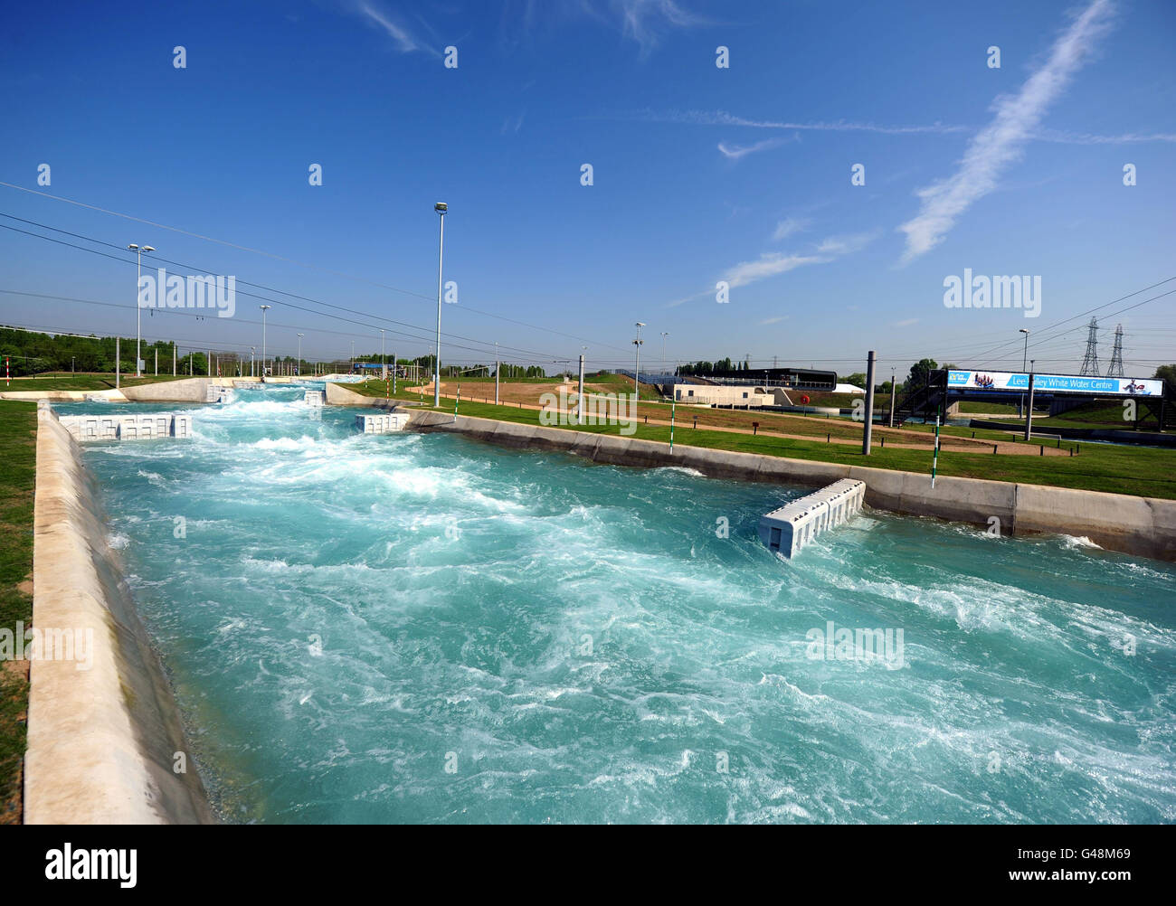 Lee Valley Water Centre, venue for the Olympic Canoeing during the Lee ...
