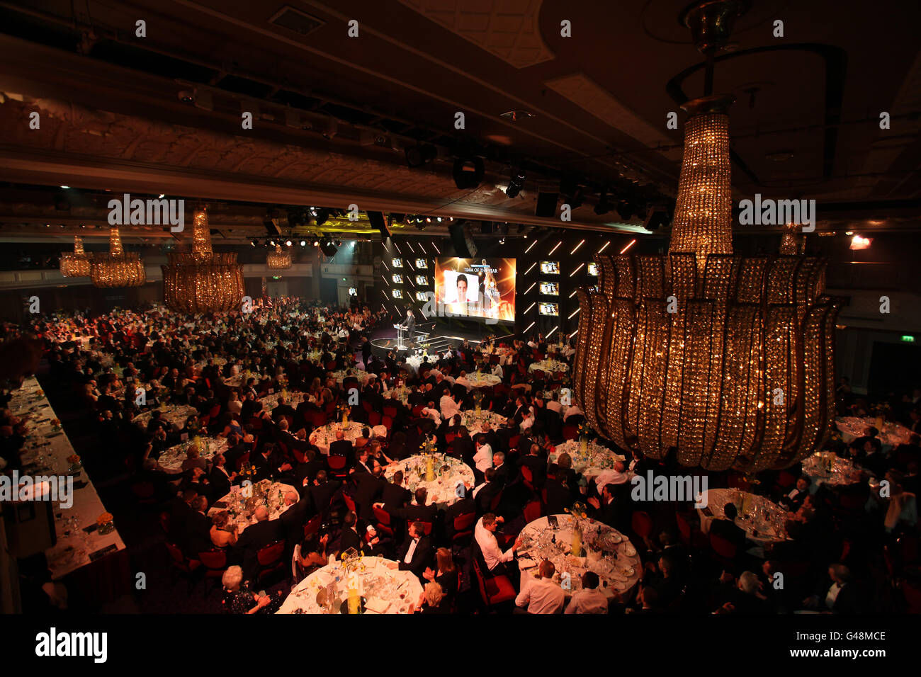 Football professional footballers association 2011 hi-res stock ...