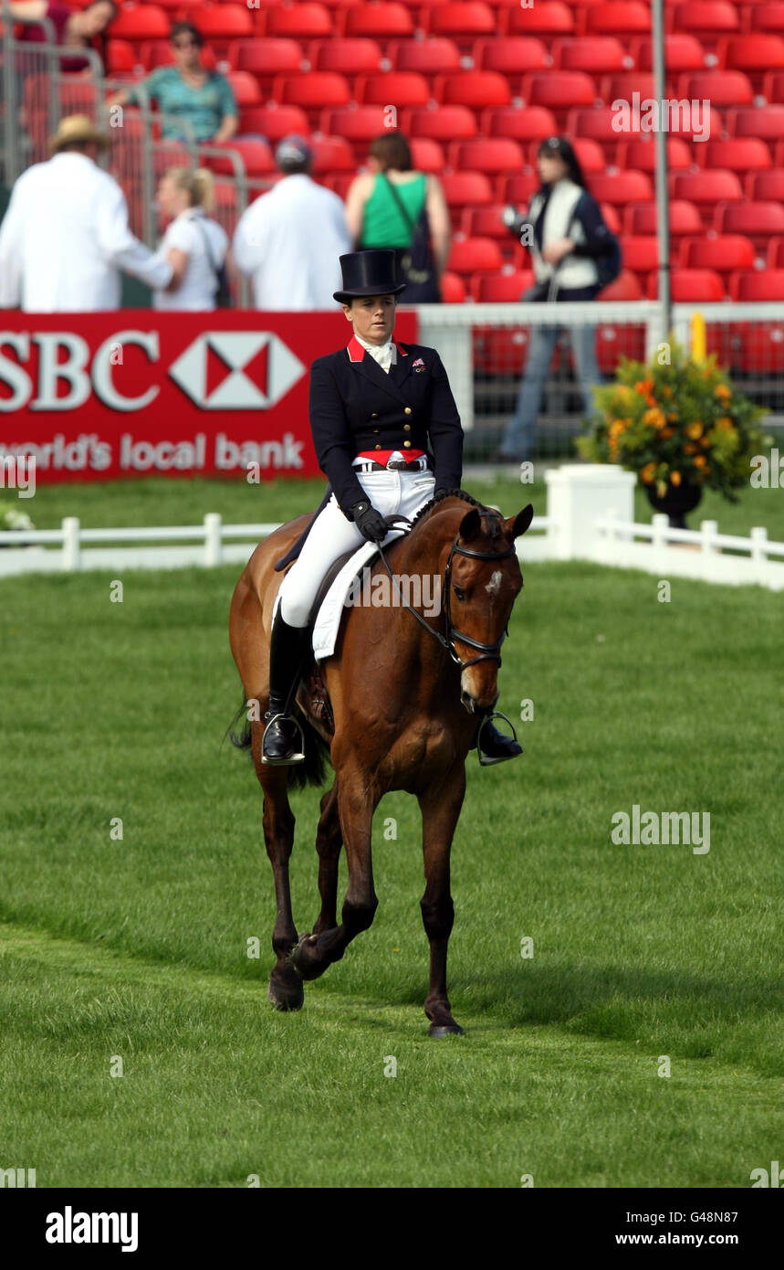 Great Britain's Pippa Funnel riding Mirage D'Elle in the morning ...