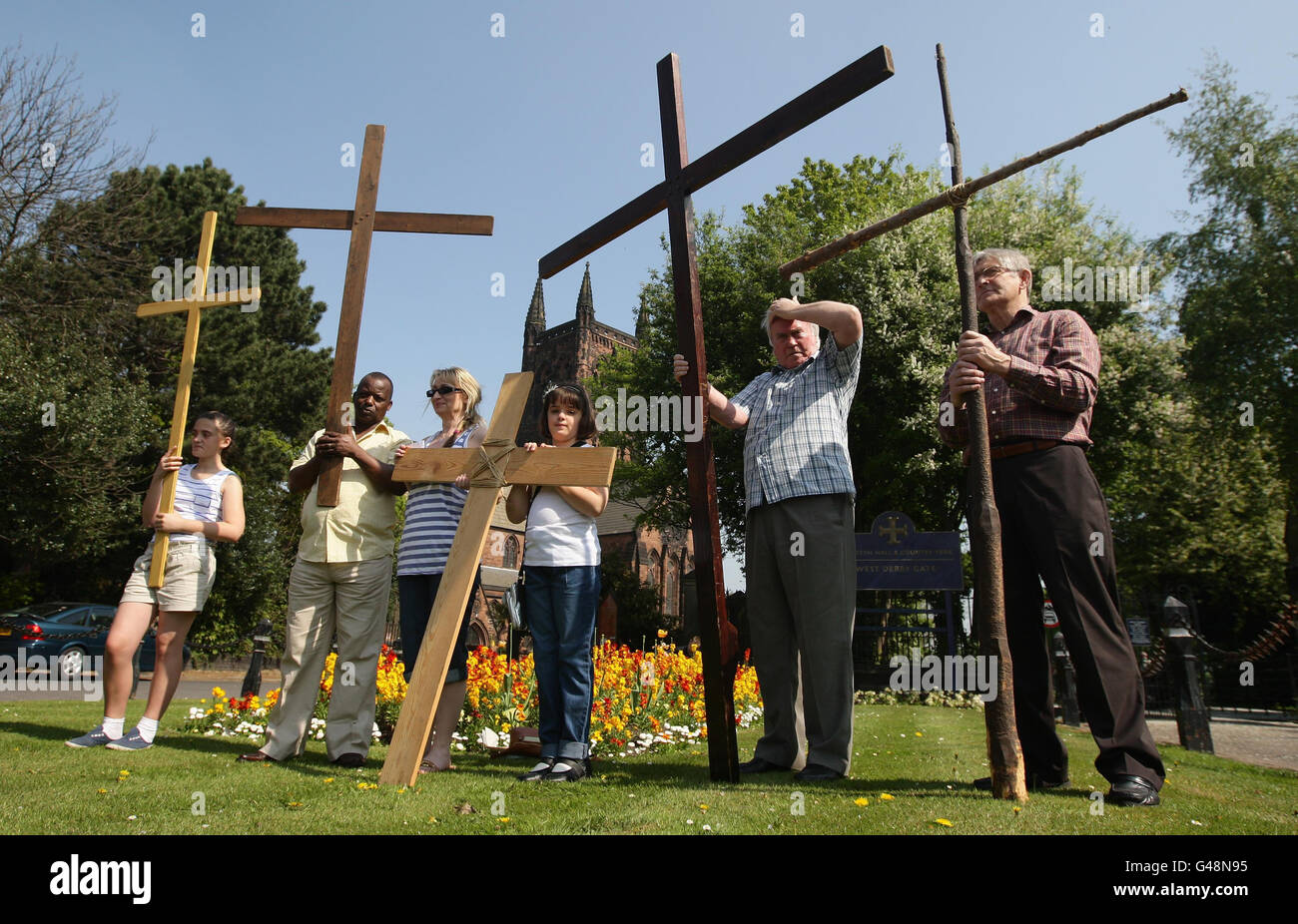 Good Friday procession Stock Photo - Alamy