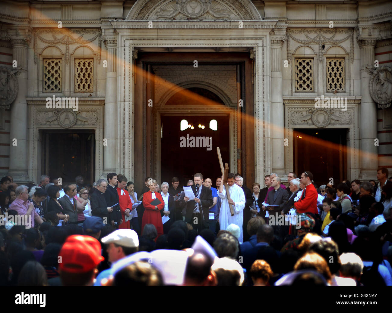 Good Friday procession Stock Photo - Alamy
