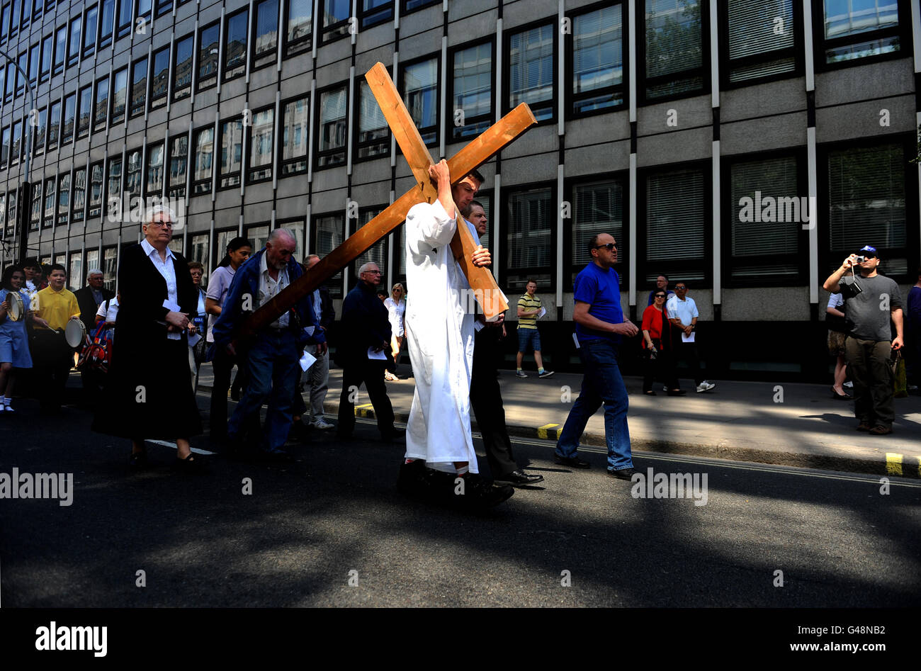Good Friday procession Stock Photo - Alamy