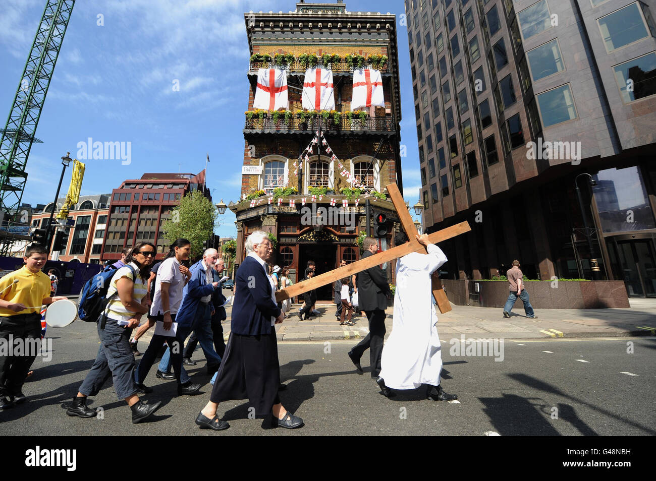 Good Friday procession Stock Photo - Alamy