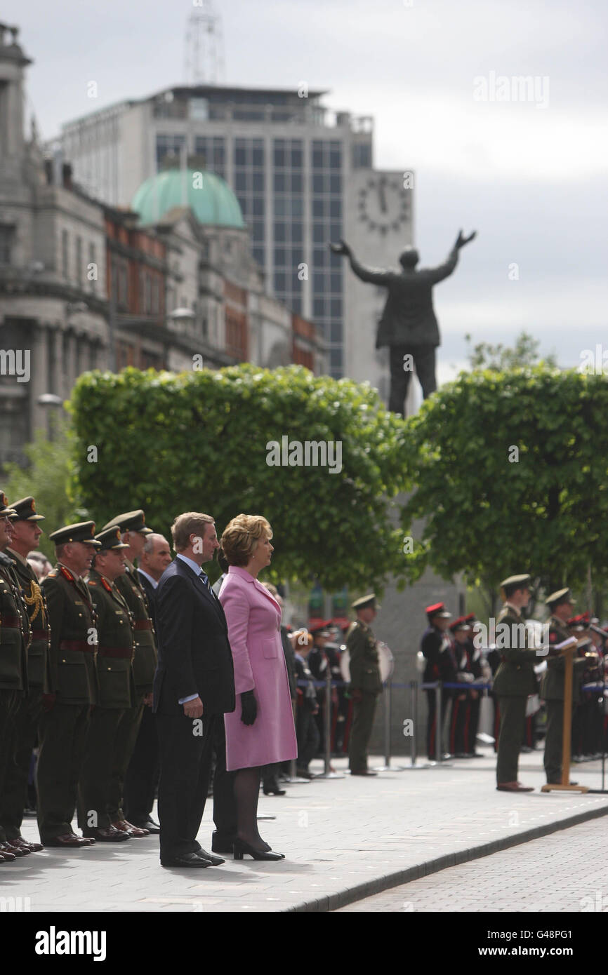 National easter rising commemorations gpo on oconnell street hi-res ...