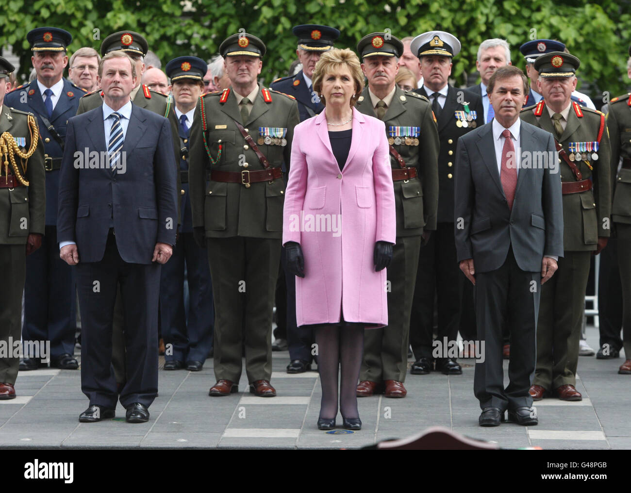 Easter Rising commemoration Stock Photo - Alamy