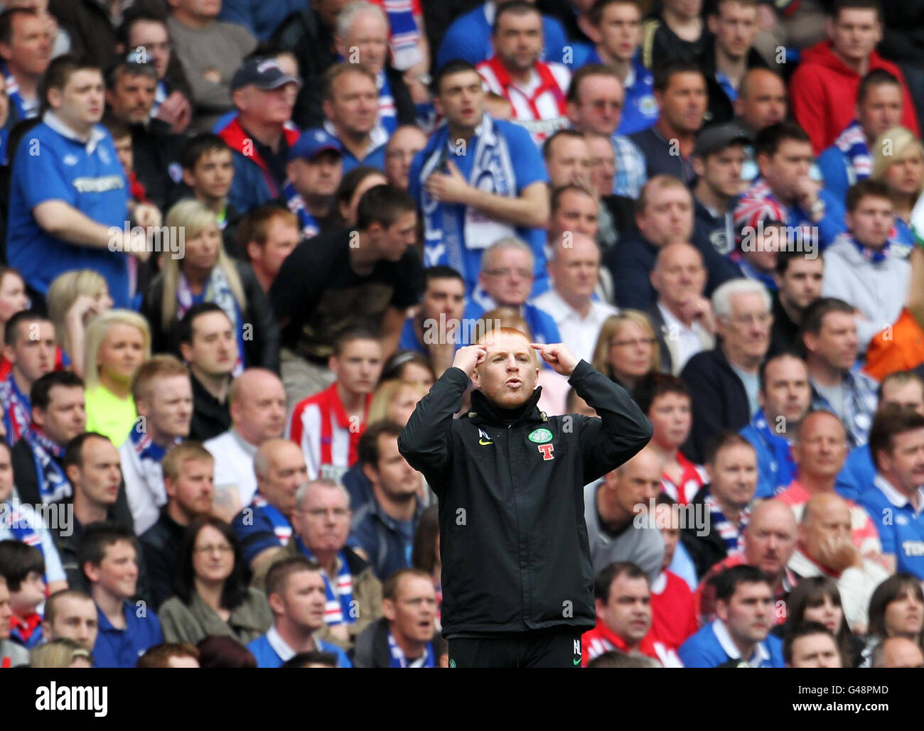 Soccer clydesdale bank scottish premier league rangers celtic ibrox ...