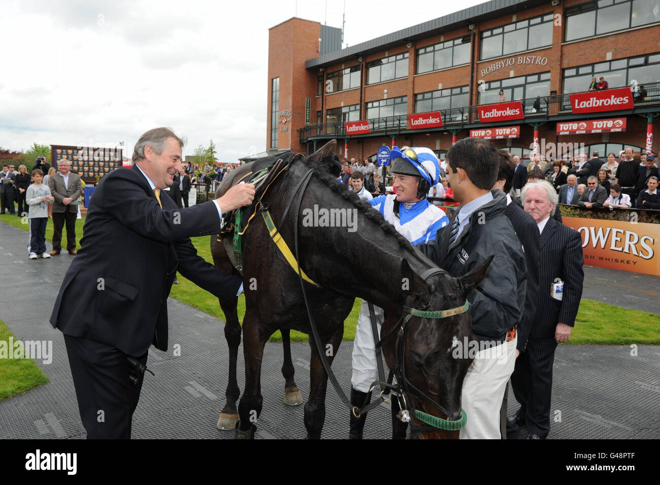 During the easter festival gold cup day at fairyhouse racecourse hi-res ...