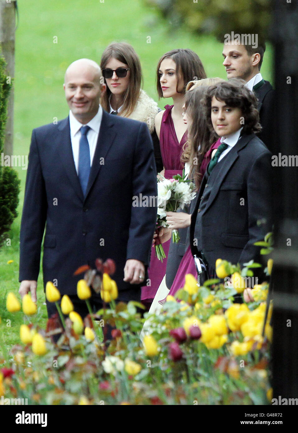 Keira knightley wedding hi-res stock photography and images - Alamy