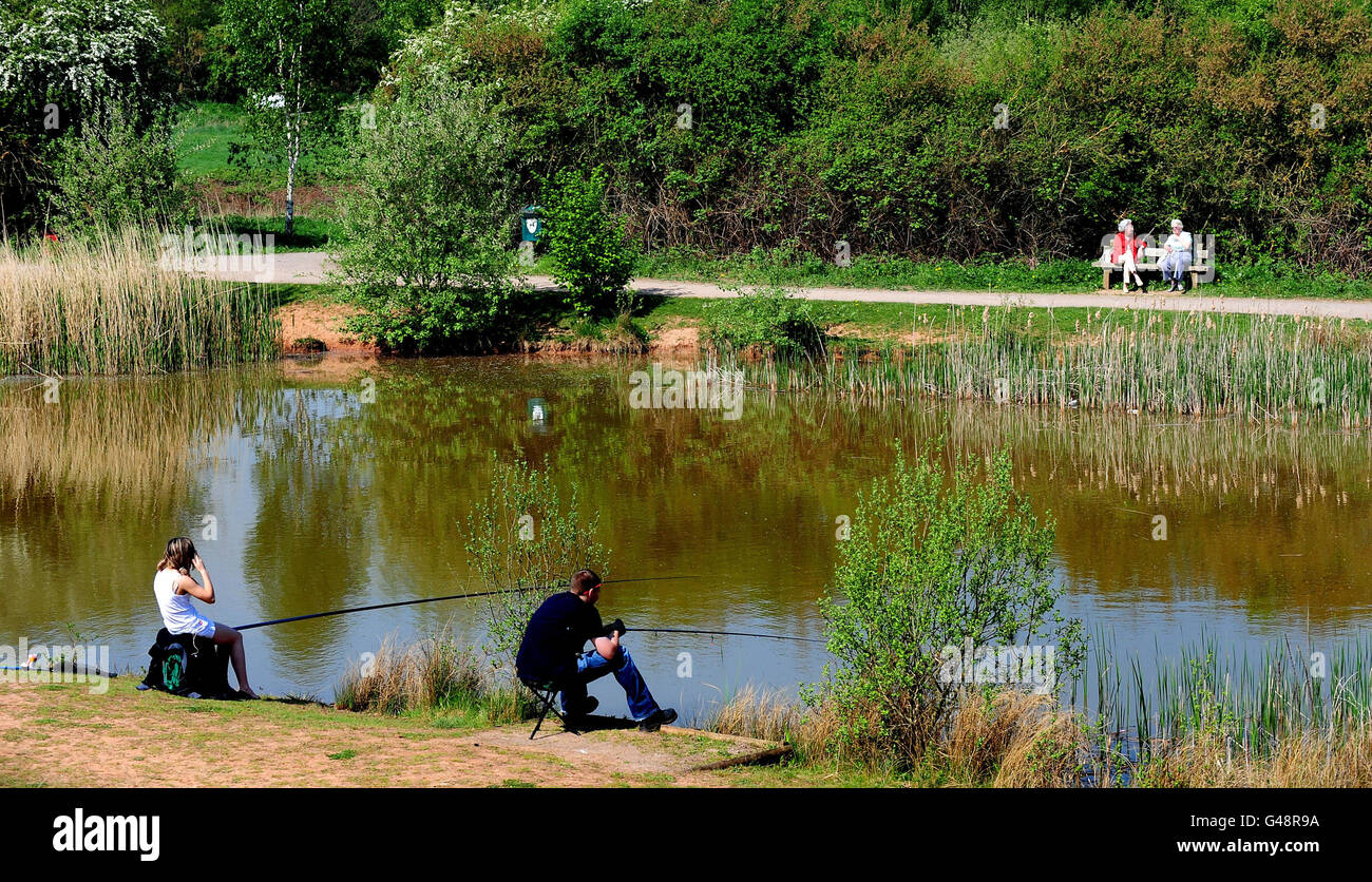 Summer weather April 25 Stock Photo - Alamy