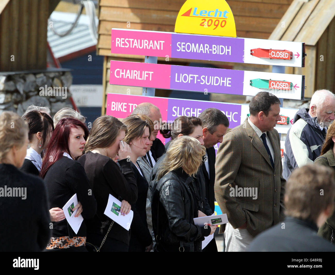 Sophie Taylor Funeral High Resolution Stock Photography and Images - Alamy