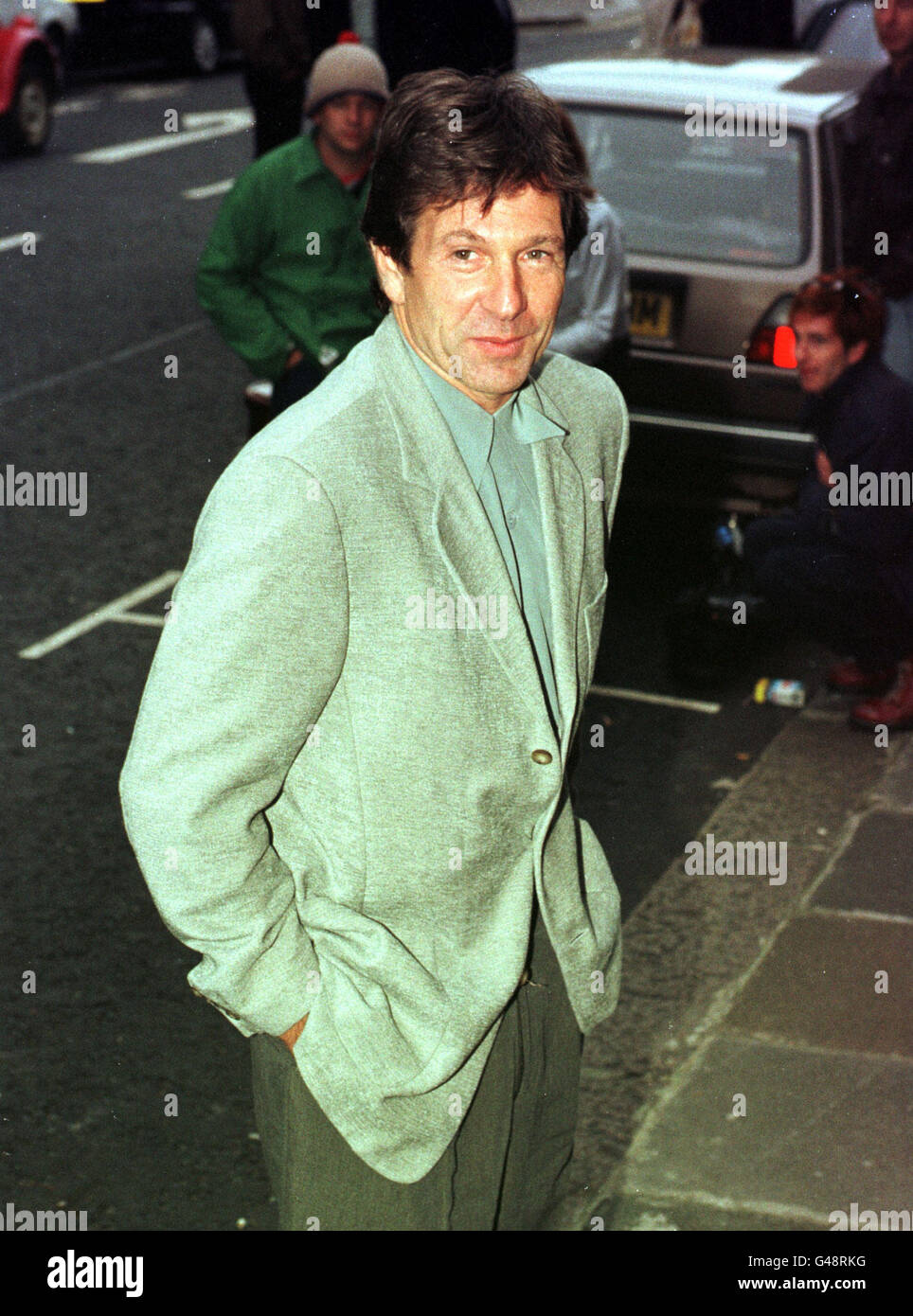 American actor Michael Brandon attends an 8th birthday party for Bill ...