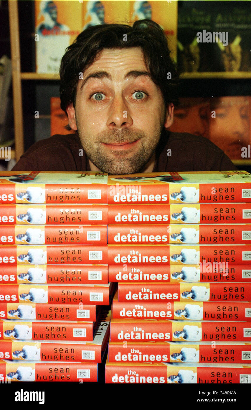 Comedian Sean Hughes at a signing session for his debut novel 'The ...