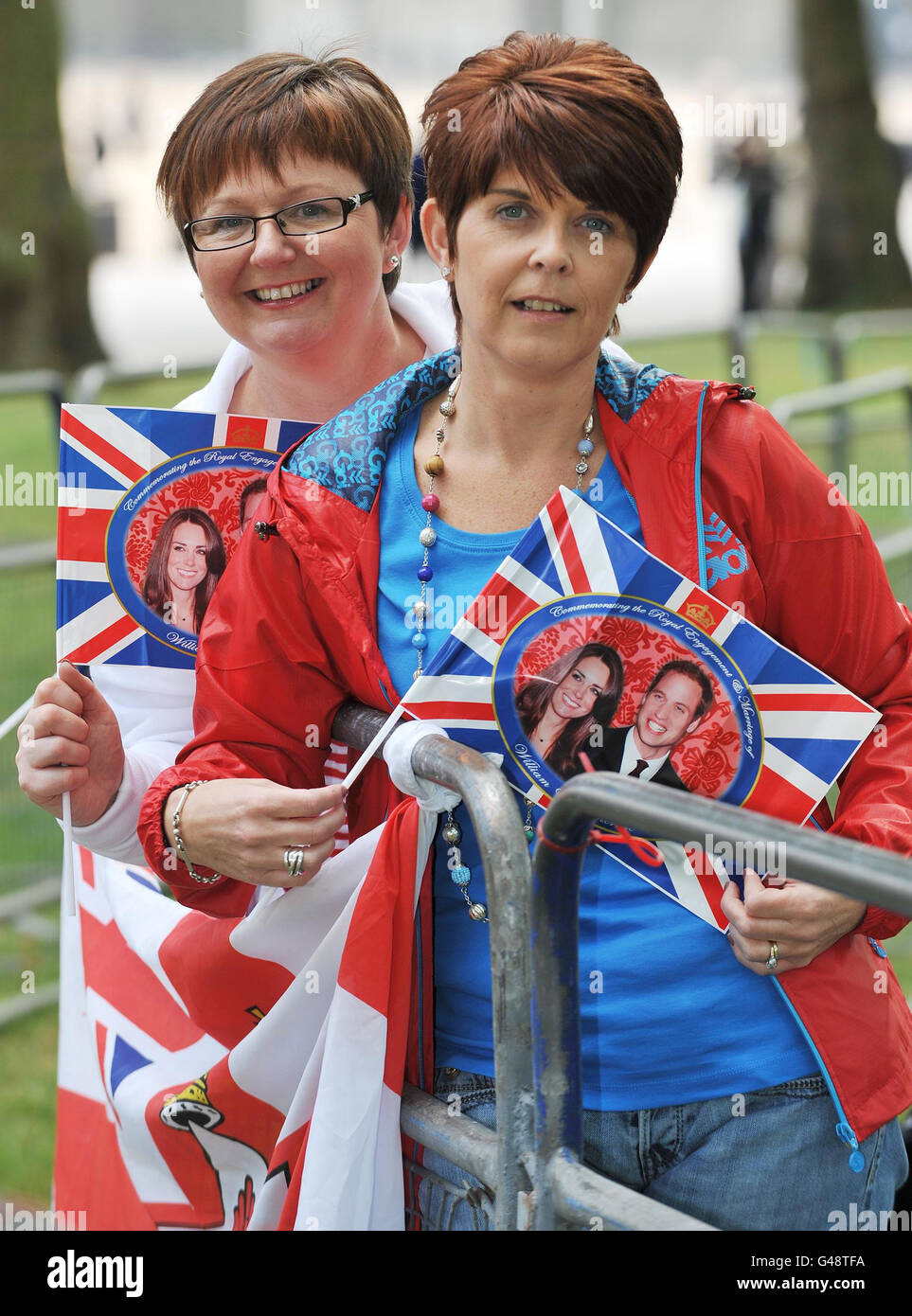Maxine Cunningham (right), 42, from Dromore and Michelle Annett, 46 ...