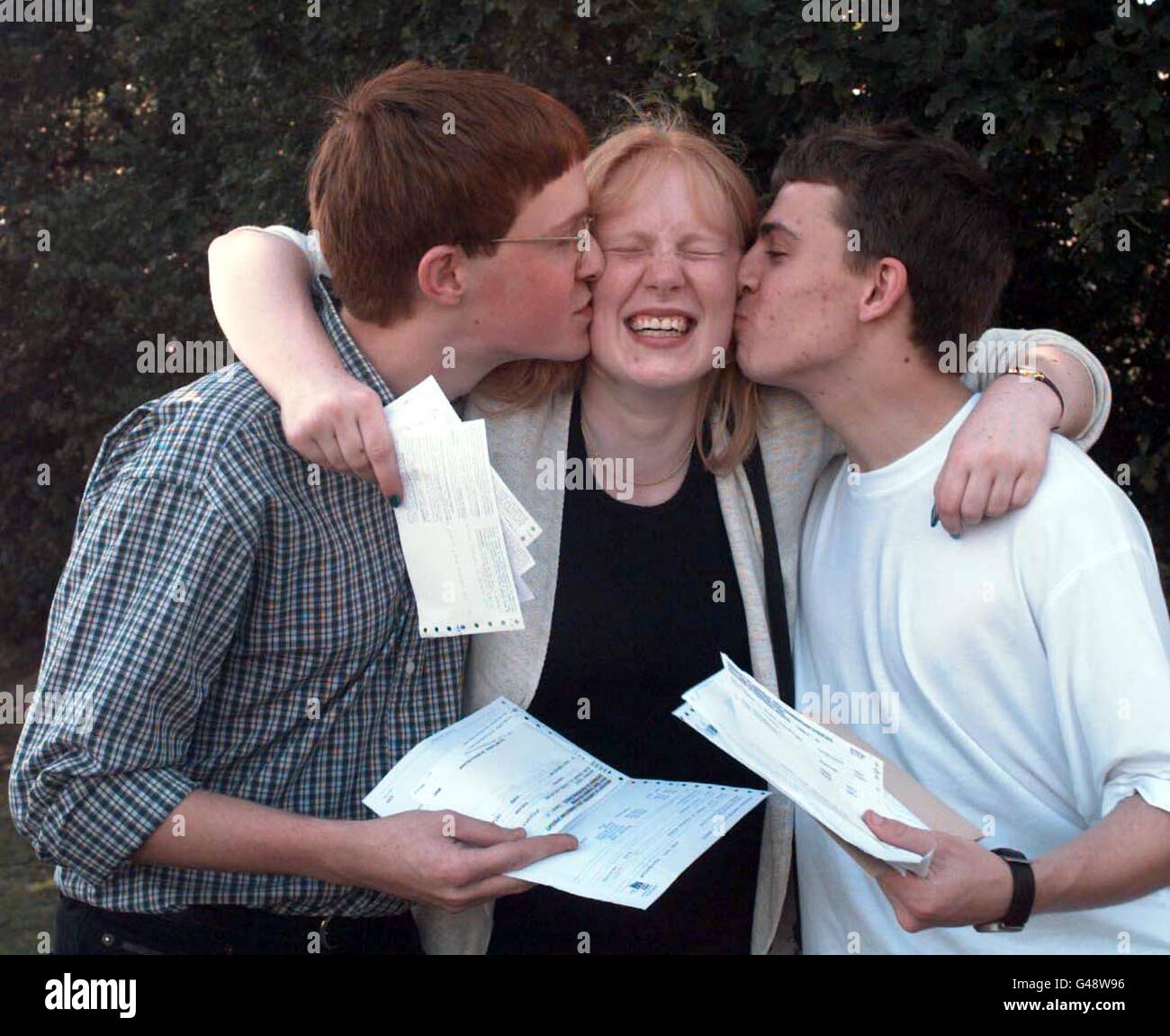 Left Anthony Toole four A's, Nicola Williams Five A's, and Ian Hill who ...