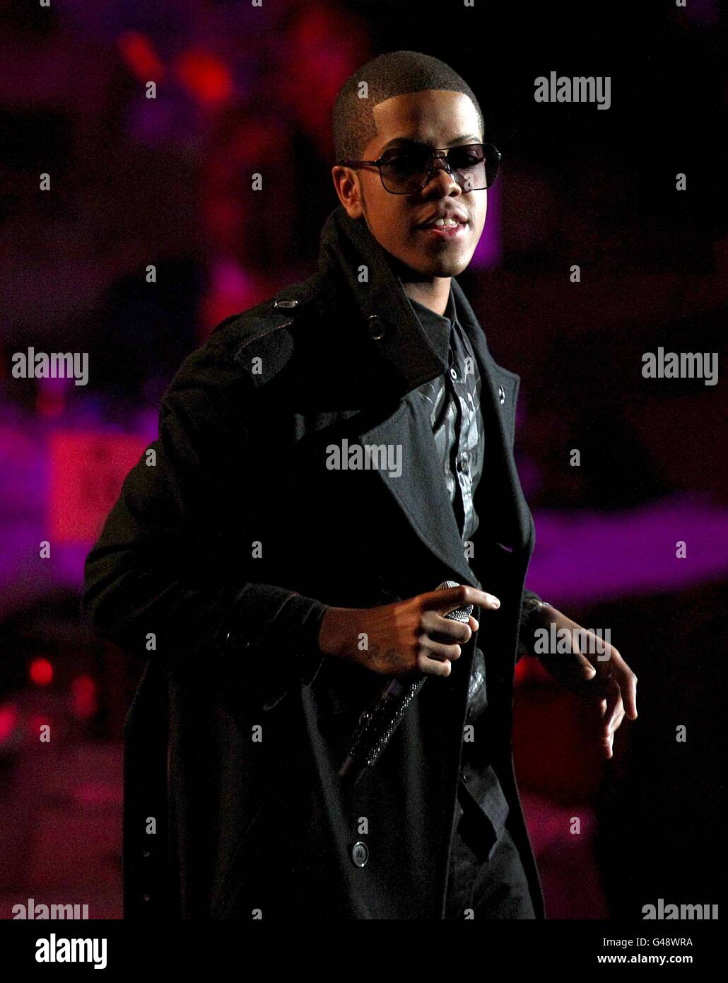 Hip Hop Rapper Chipmunk performs at the PFA Player of the Year Awards ...