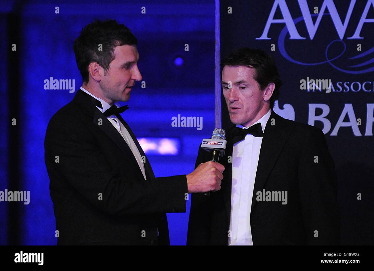 Jockey tony mccoy pfa player year grosvenor house hotel hi-res stock ...