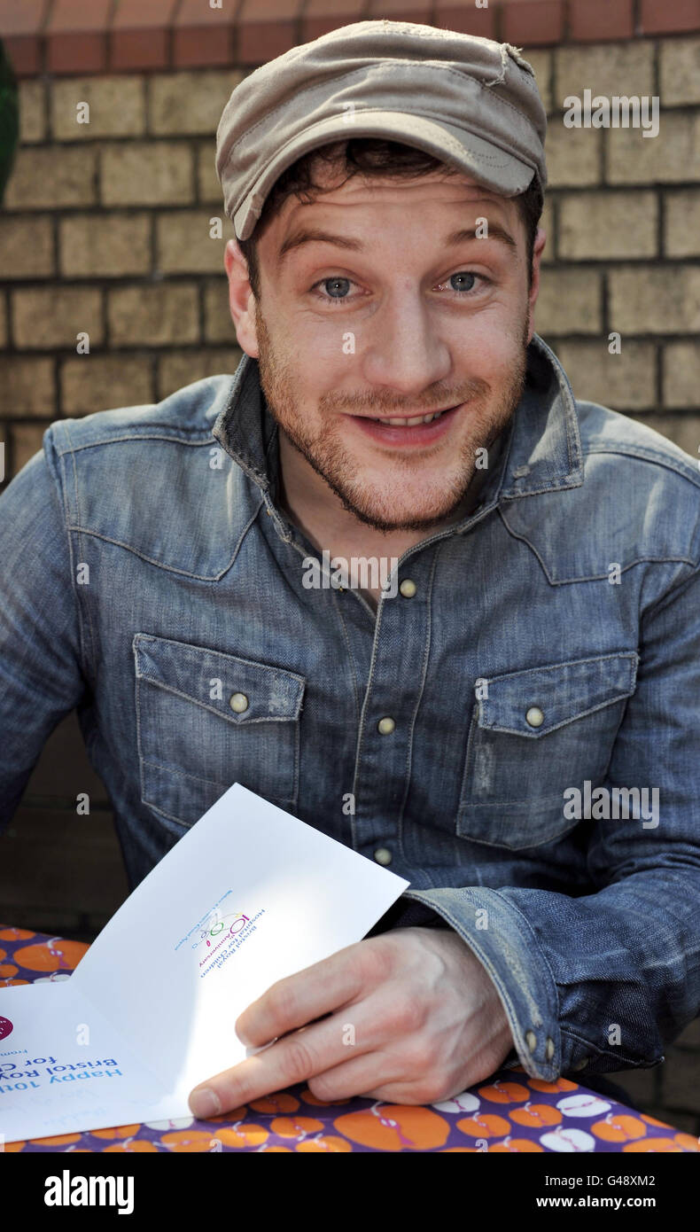 X Factor winner Matt Cardle at Bristol Royal Hospital for Children ...