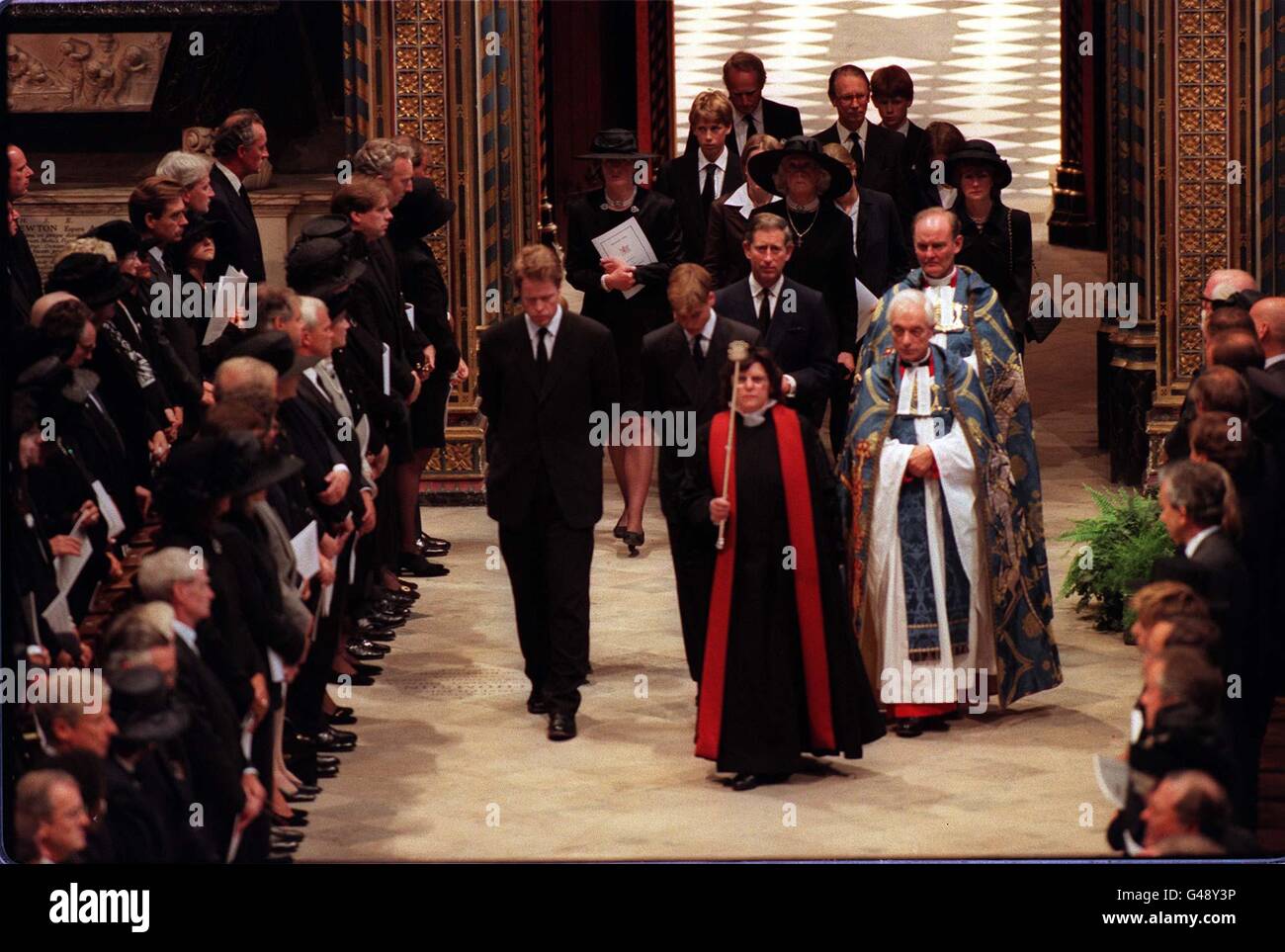 Funeral of Diana, Princess of Wales, 6th September 1997 Express picture ...