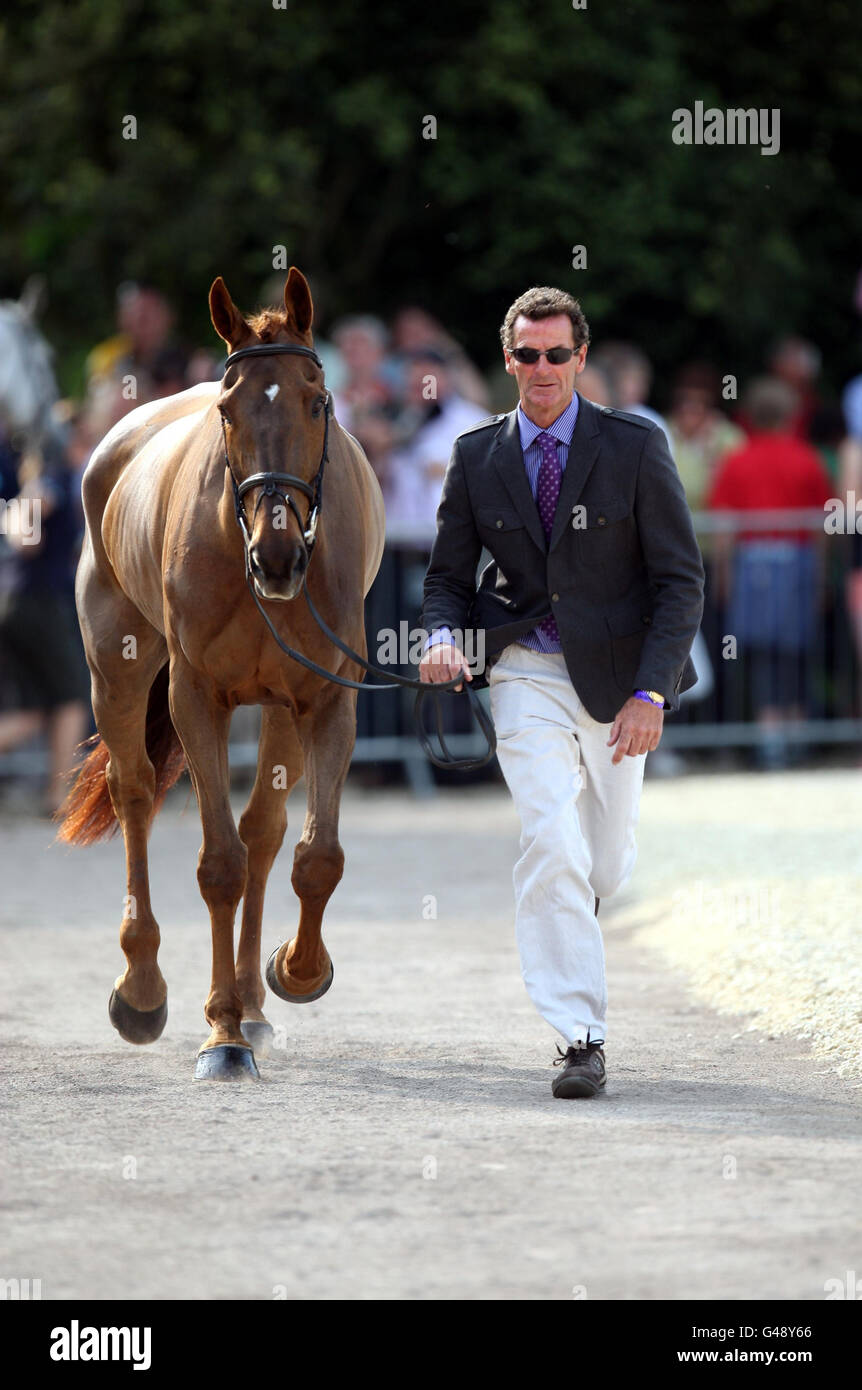 Mark Todd from New Zealand with Major Milestone during the Horse ...