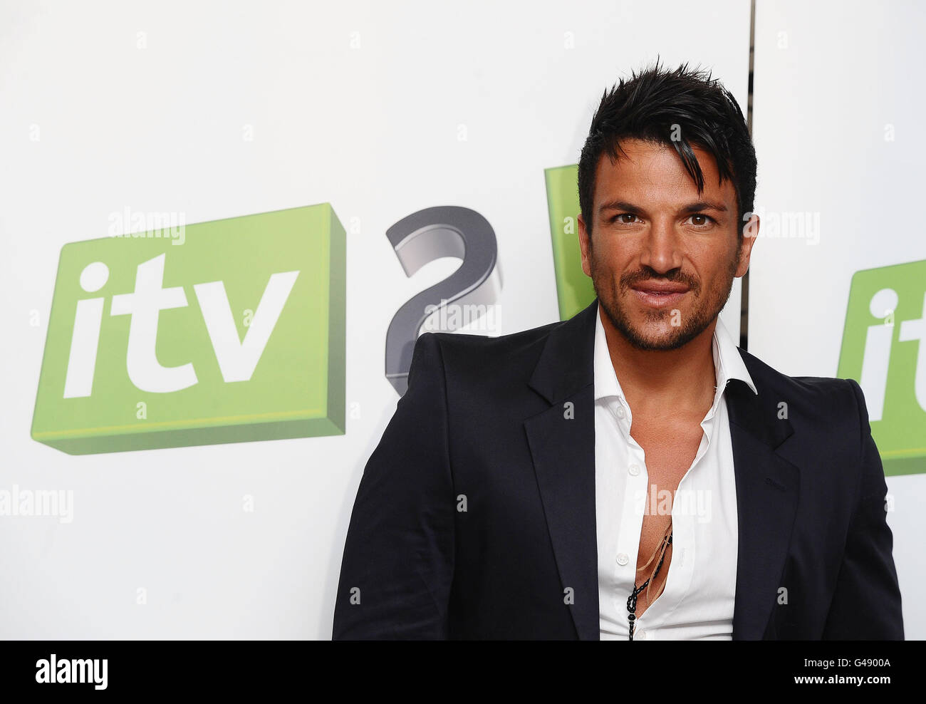 Peter Andre attends a photocall at the Soho Hotel, London, to promote ...