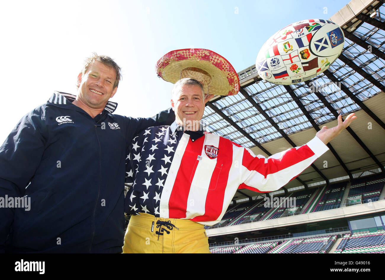 Scotland 7's Rugby Head Coach, Graham Shiel and Former British Lions ...