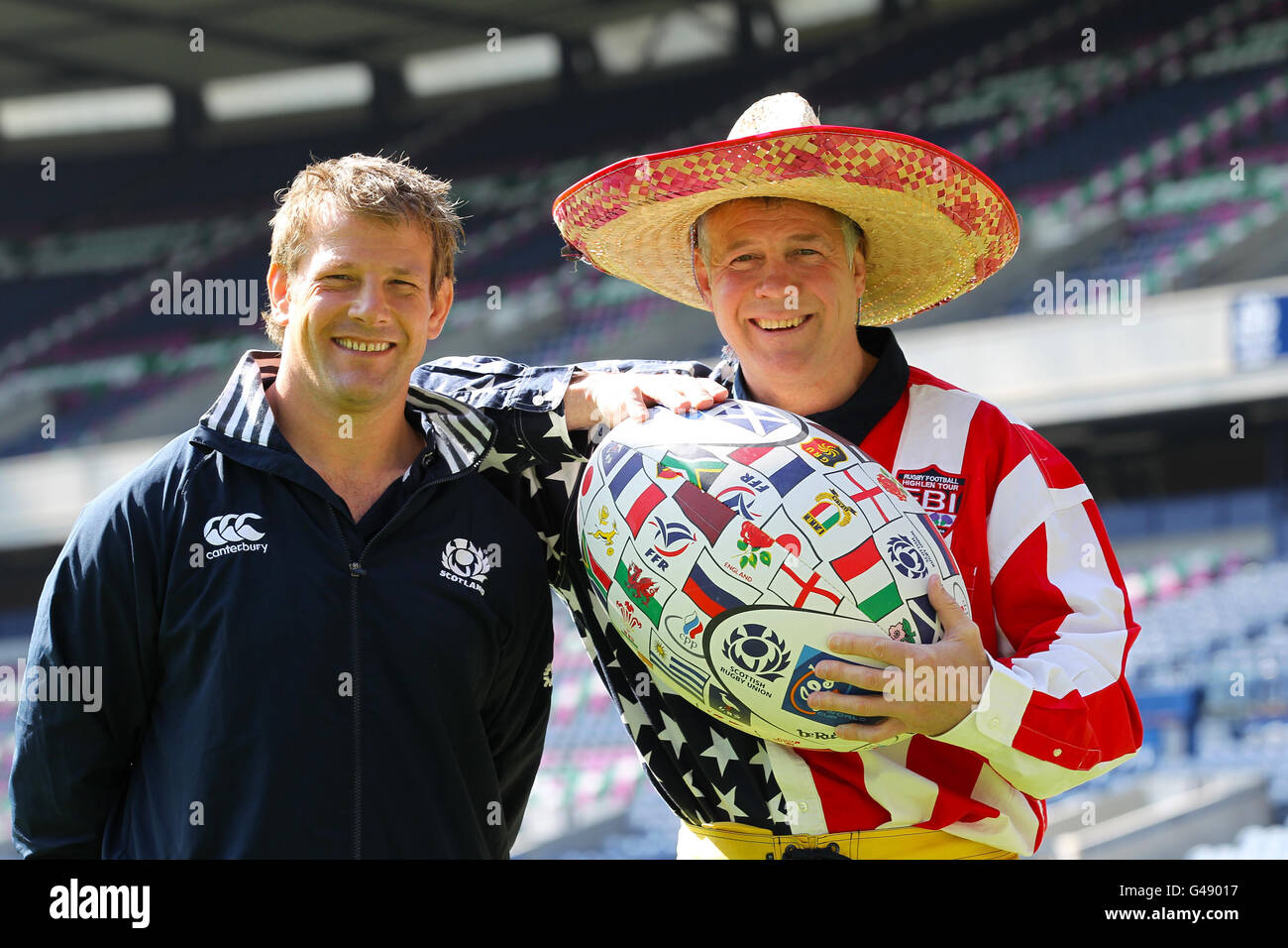 Scotland 7's Rugby Head Coach, Graham Shiel and Former British Lions ...