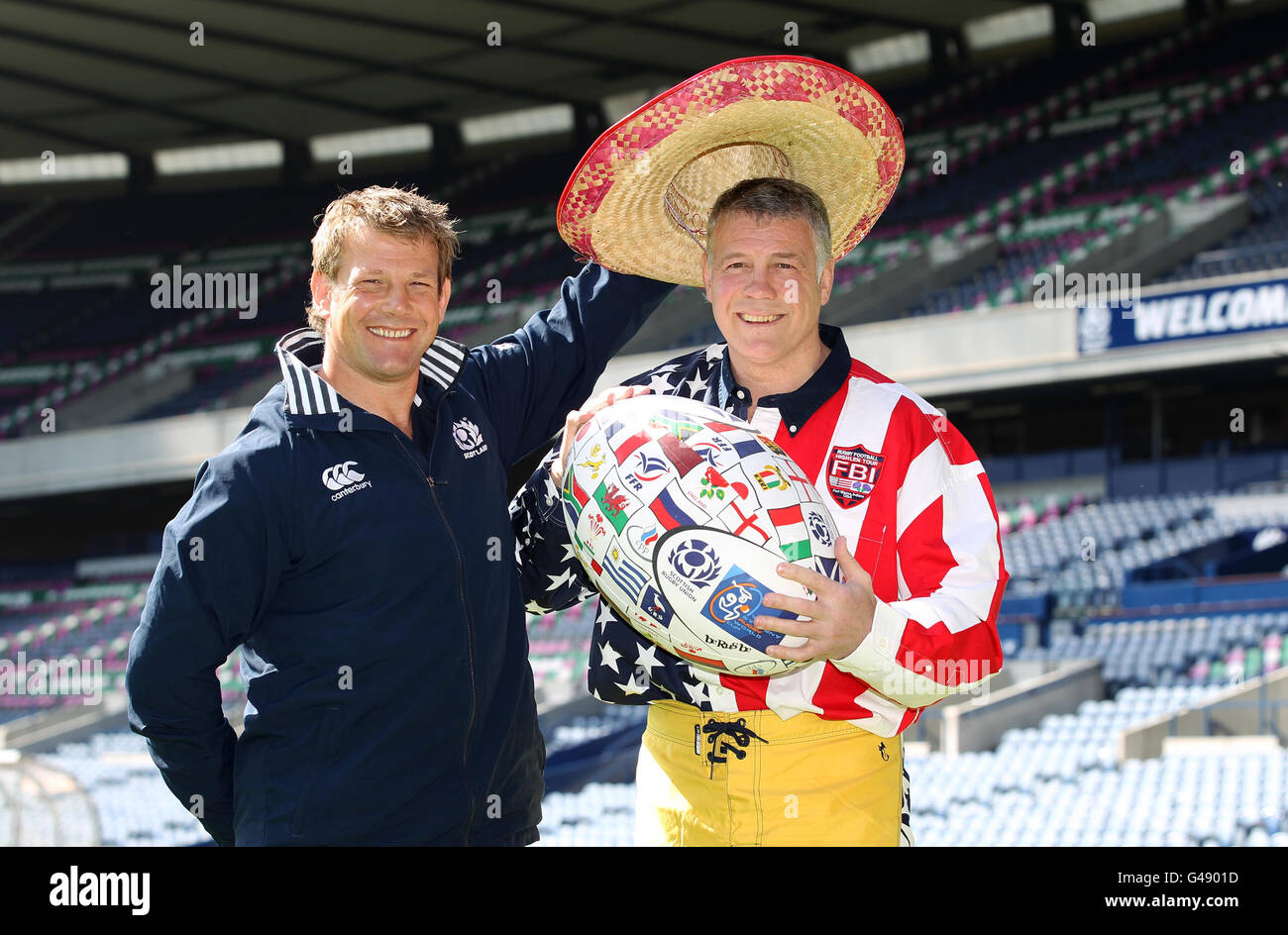 Scotland 7's Rugby Head Coach, Graham Shiel and Former British Lions ...