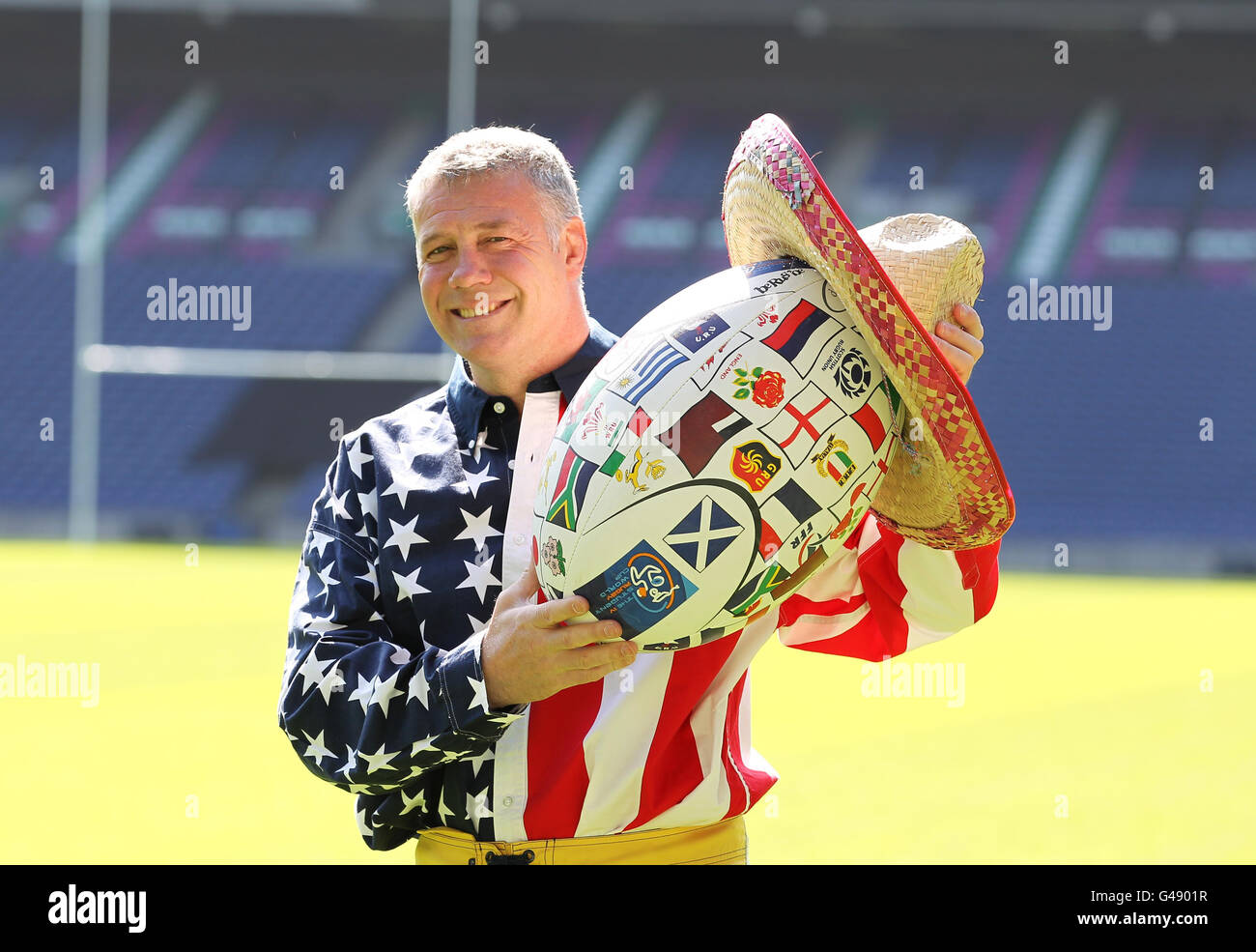 Scotland 7's Rugby Head Coach, Graham Shiel and Former British Lions ...