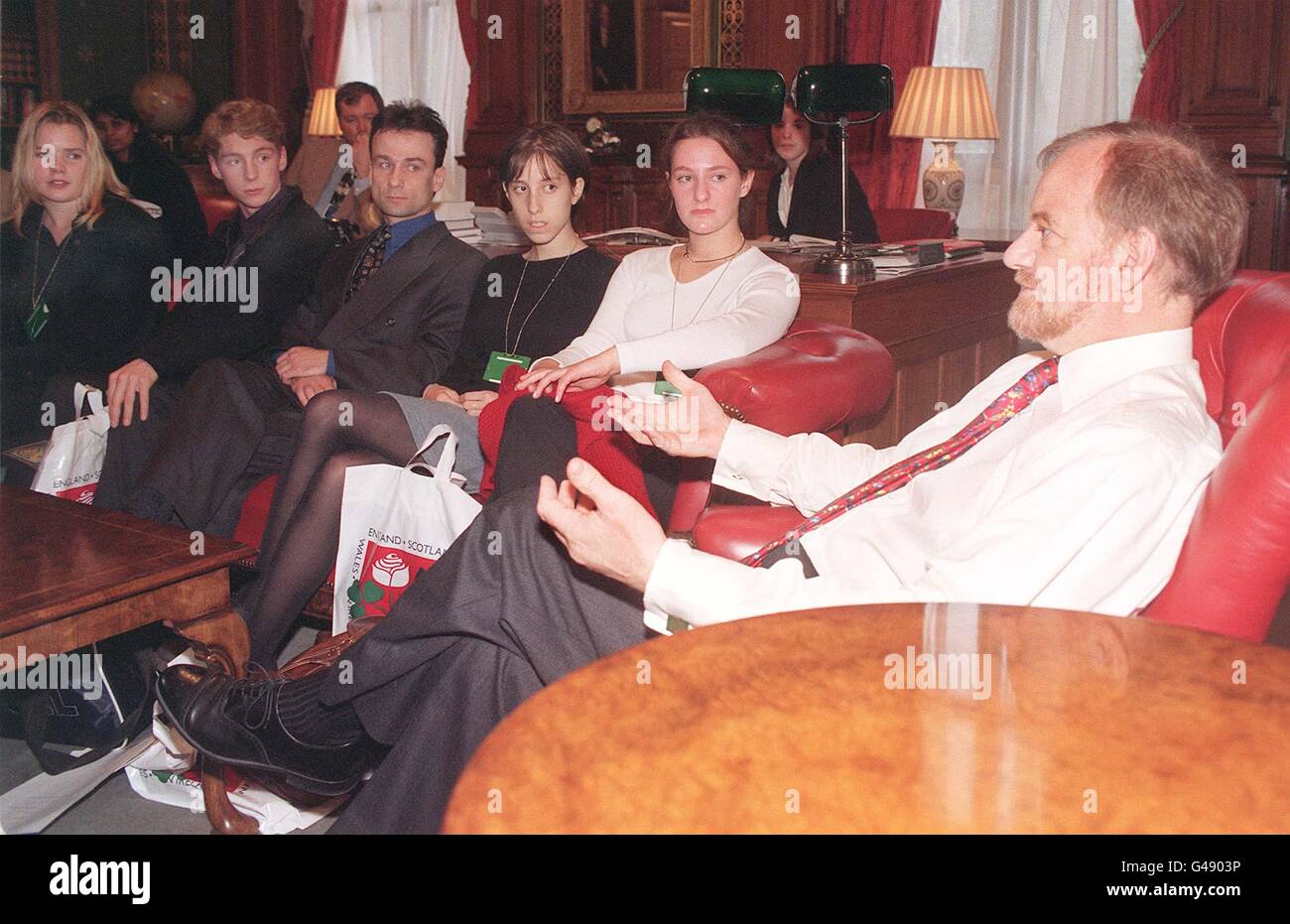 From left: Hannah Jaynes, Nigel Butler, Michael Moore, Gemma Rosenblatt ...