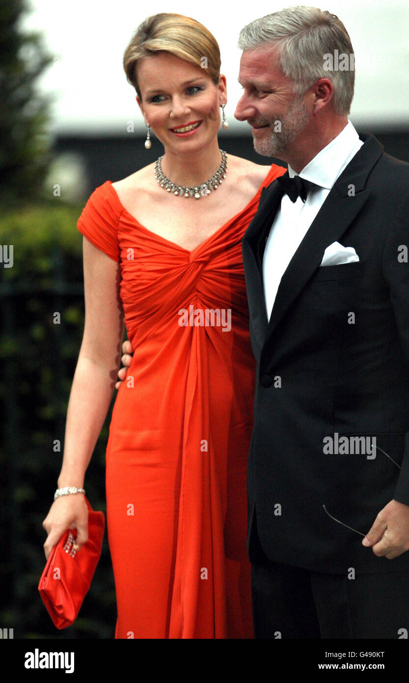 Princess mathilde of belgium hi-res stock photography and images - Alamy