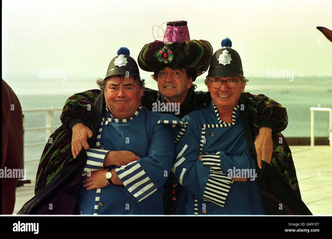 Little & Large as the two Chinese policemen and Patrick Mower as the ...